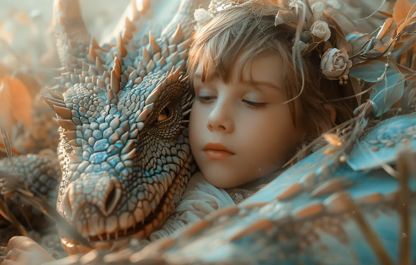 Wallpaper face, pose, dragon, sleep, boy, fantasy, sleeping, Prince for ...