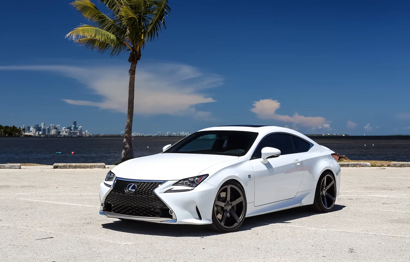 Wallpaper Lexus, White, F-Sport, RC350 images for desktop, section ...