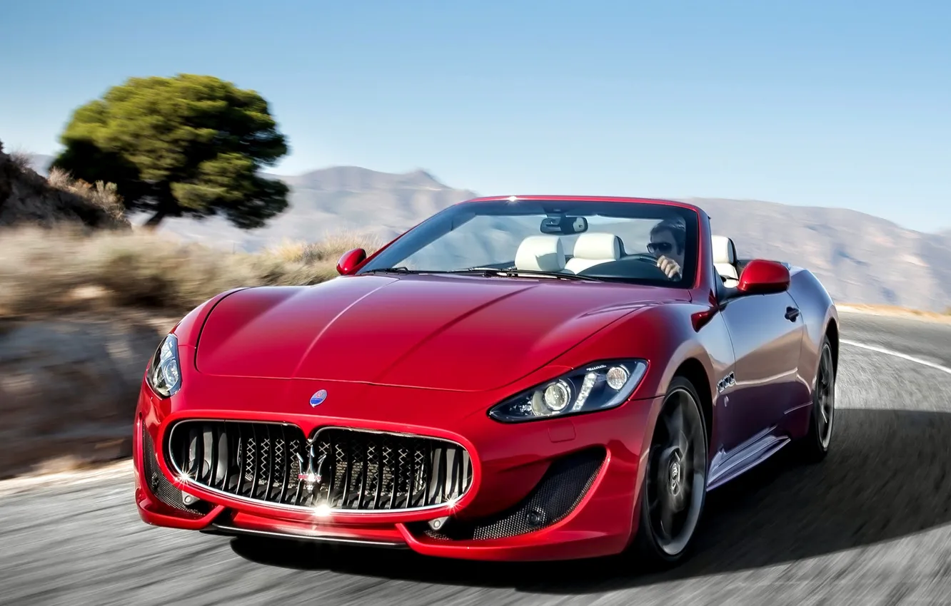 Wallpaper Red, Machine, Speed, Desktop, Maserati, Red, Car, Car for ...