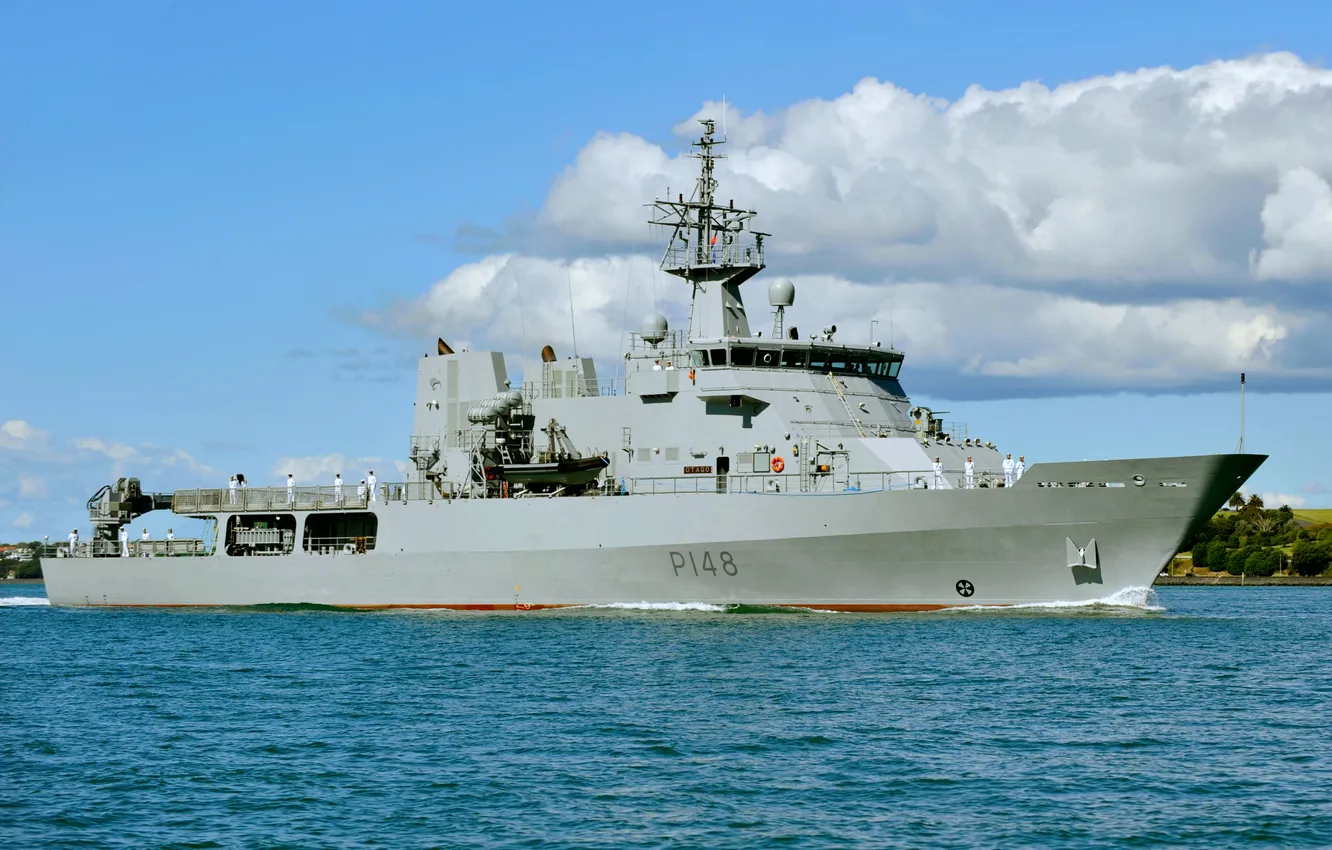 Wallpaper New Zealand, patrol ship, HMNZS Otago for mobile and desktop ...