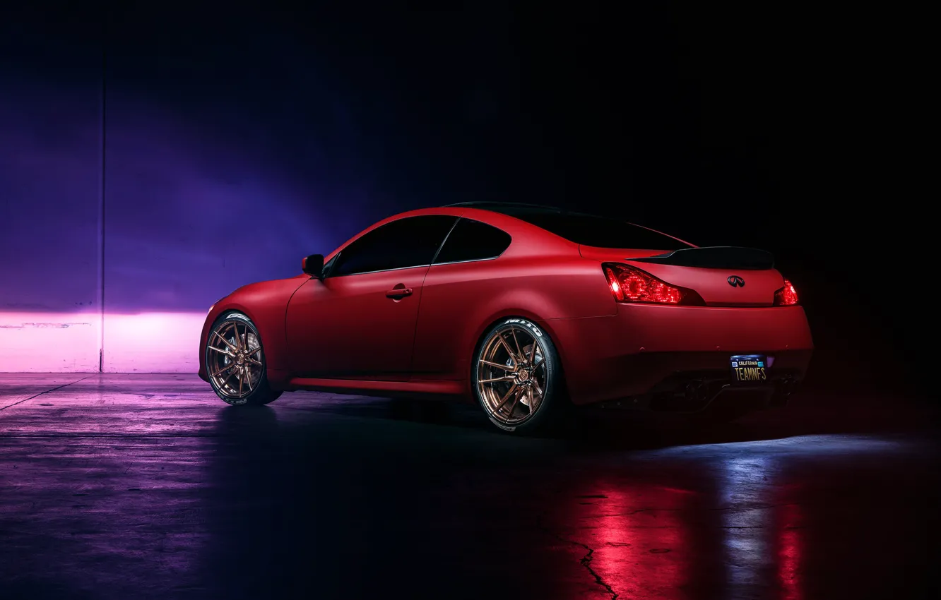 Wallpaper Infiniti, Orange, Car, G37, Wheels, Rear, Rohana images for ...