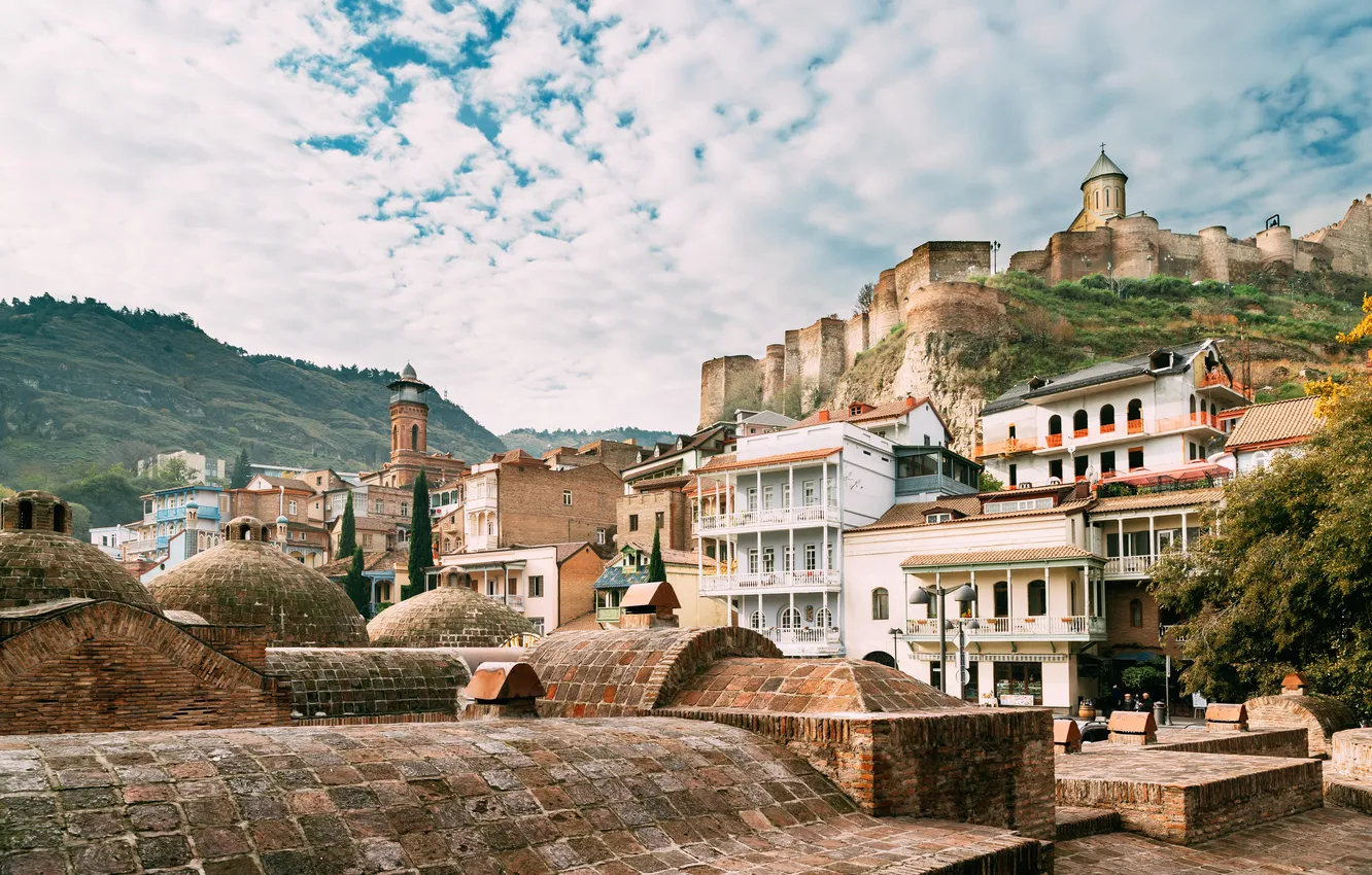 Wallpaper georgia, europe, fortress, historical, famous, historic ...