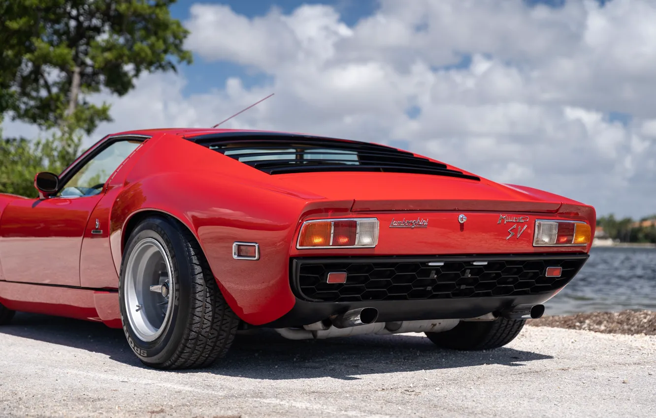 Wallpaper Lamborghini, Lambo, Miura, back, Miura, Lamborghini Miura ...