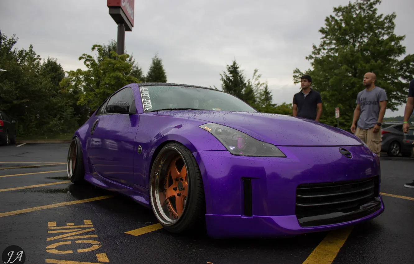Wallpaper tuning, color, nissan, 350z, japan, Nissan, jdm, tuning for ...