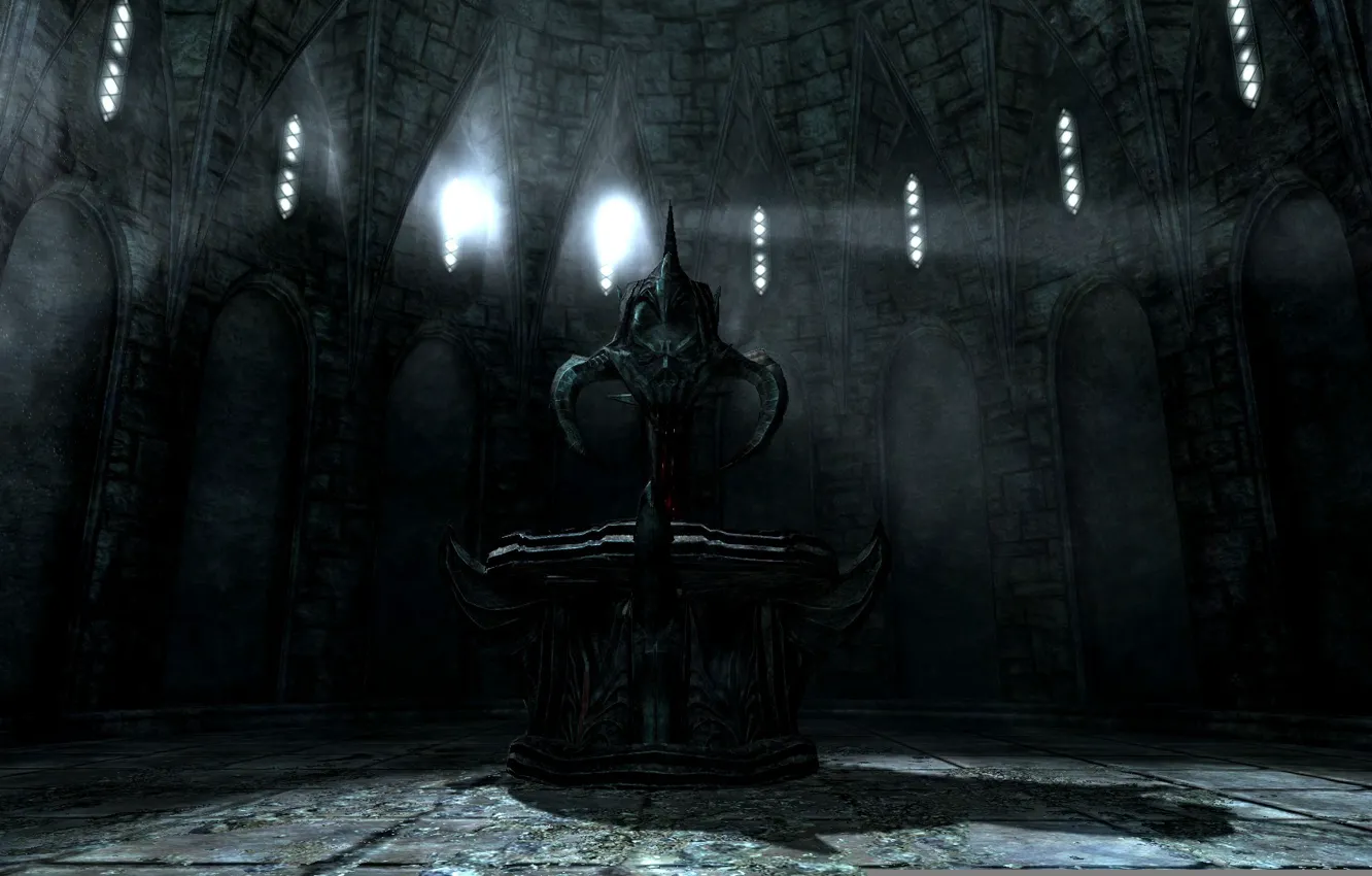 Wallpaper game, fountain, vampires, skyrim, Skyrim, tes, dawnguard ...