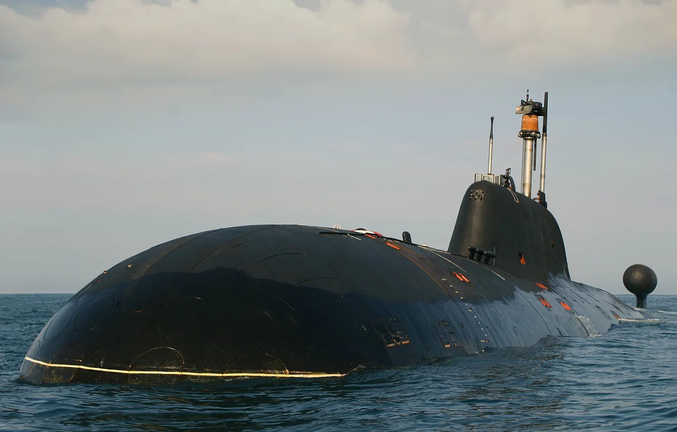 Wallpaper submarine, atomic, The project 971, the code "Pike-B for ...