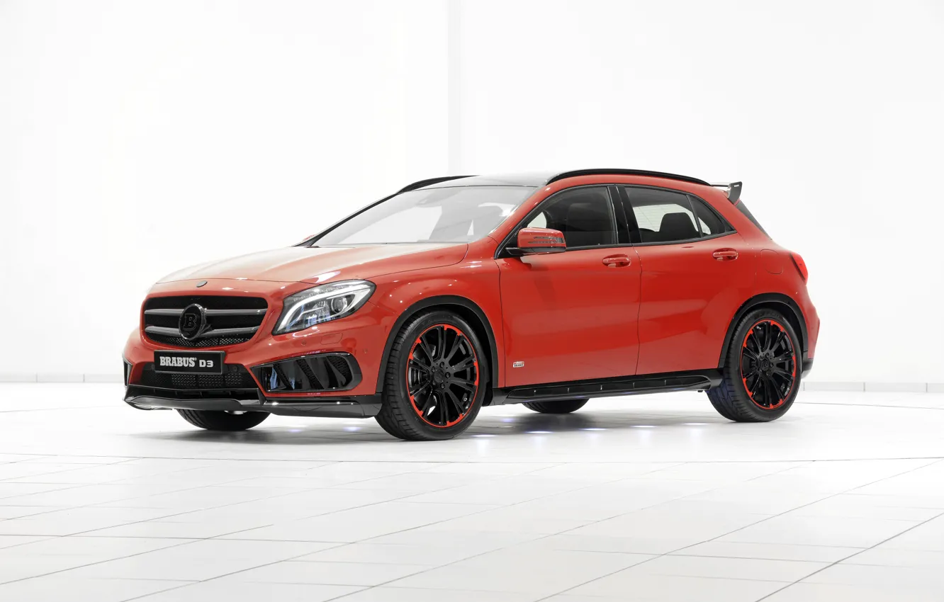 Wallpaper Mercedes-Benz, Brabus, Mercedes, BRABUS, 2015, X156, GLA ...