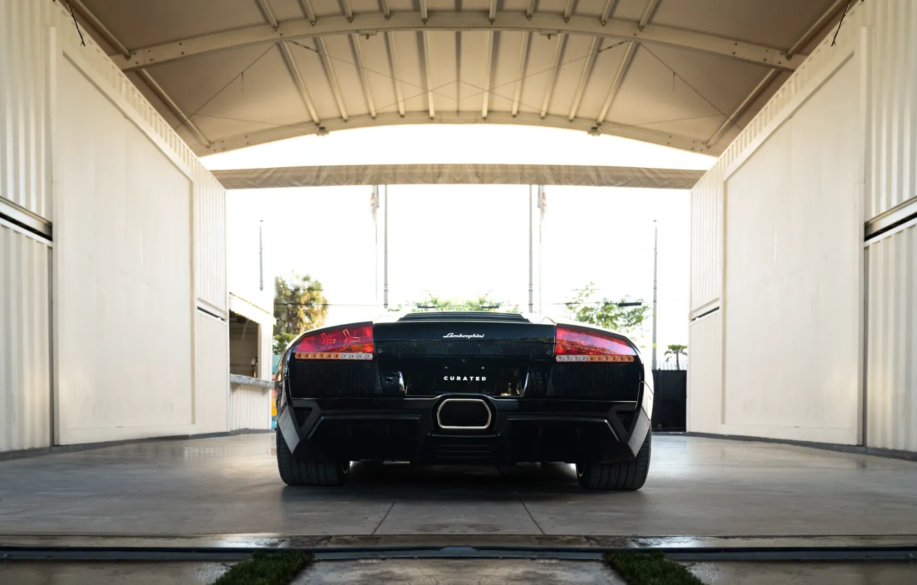 Wallpaper Lamborghini, Murcielago, rear view, Lamborghini Murcielago ...