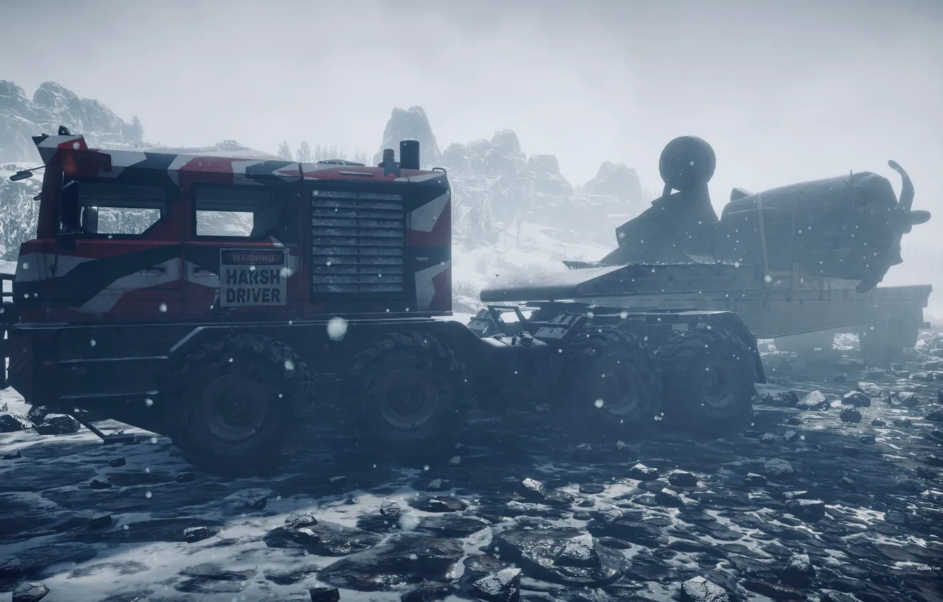 Wallpaper HDR, ice, game, stone, winter, rocks, snow, fog for mobile ...