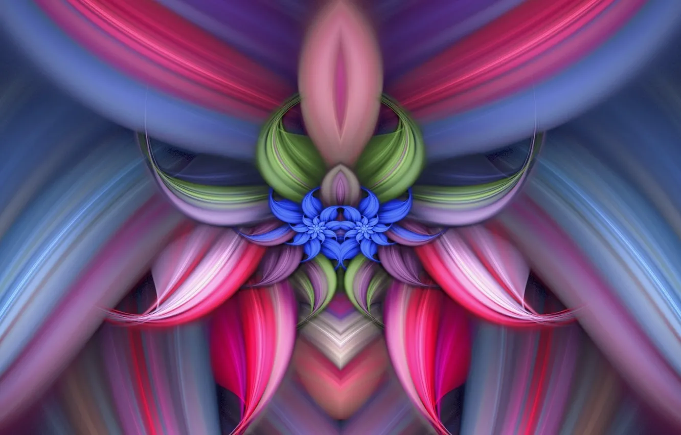 Wallpaper flowers, fantasy, pattern for mobile and desktop, section ...