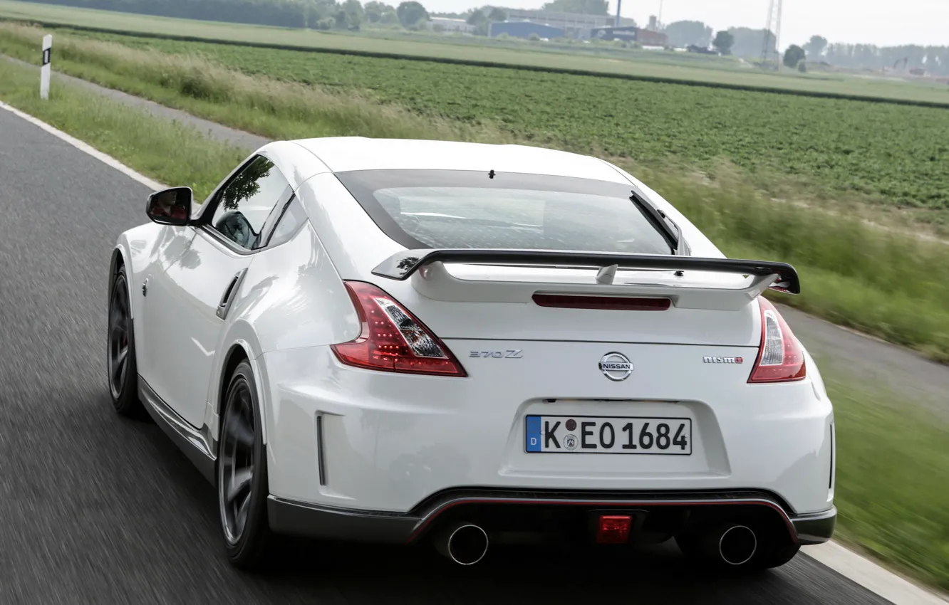 Wallpaper auto, Nissan, rear view, Nissan, 370Z, Nismo images for ...