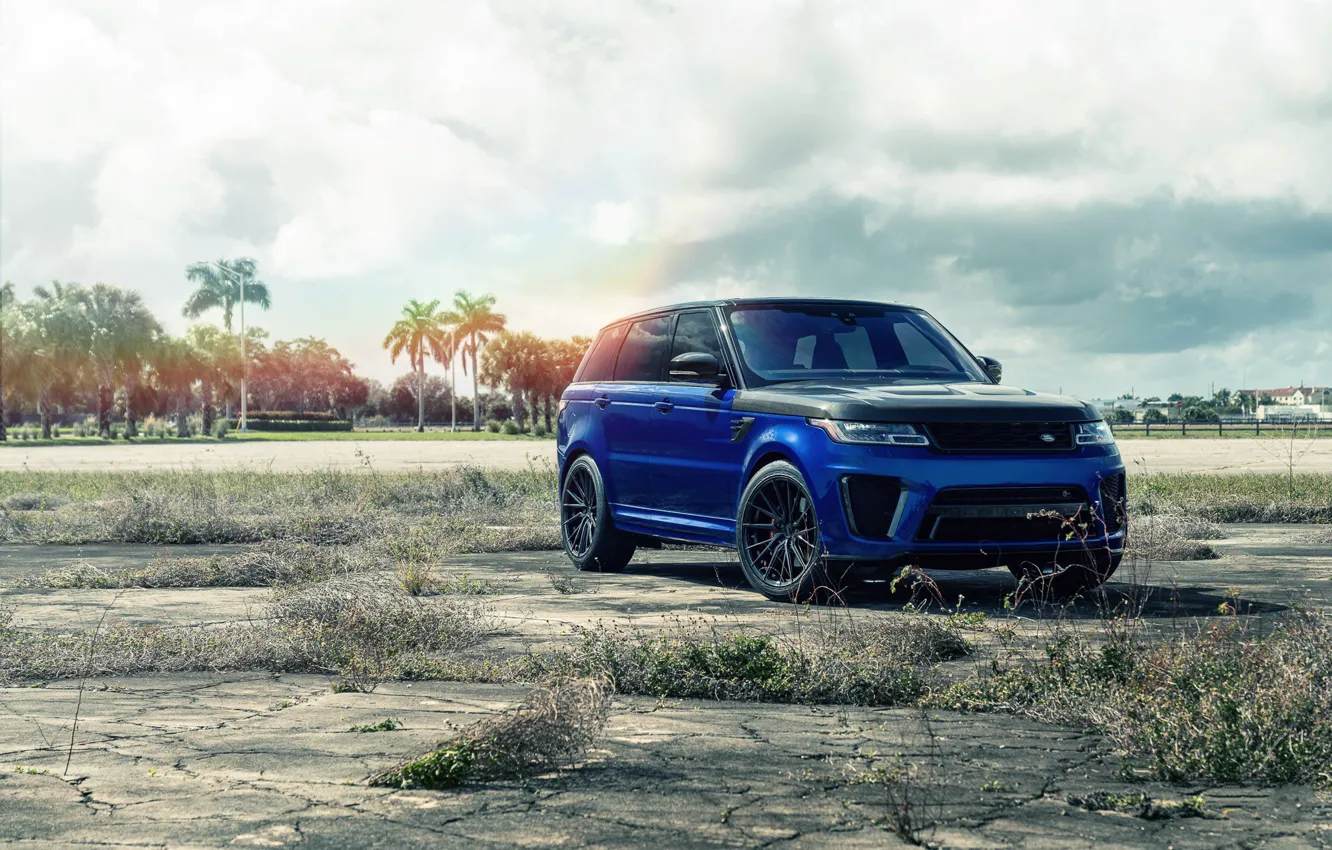 Wallpaper Range Rover, Palm trees, Sport SVR for mobile and desktop ...