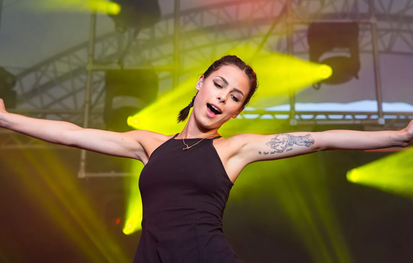 Wallpaper girls, singer, Lena Meyer Landrut for mobile and desktop ...