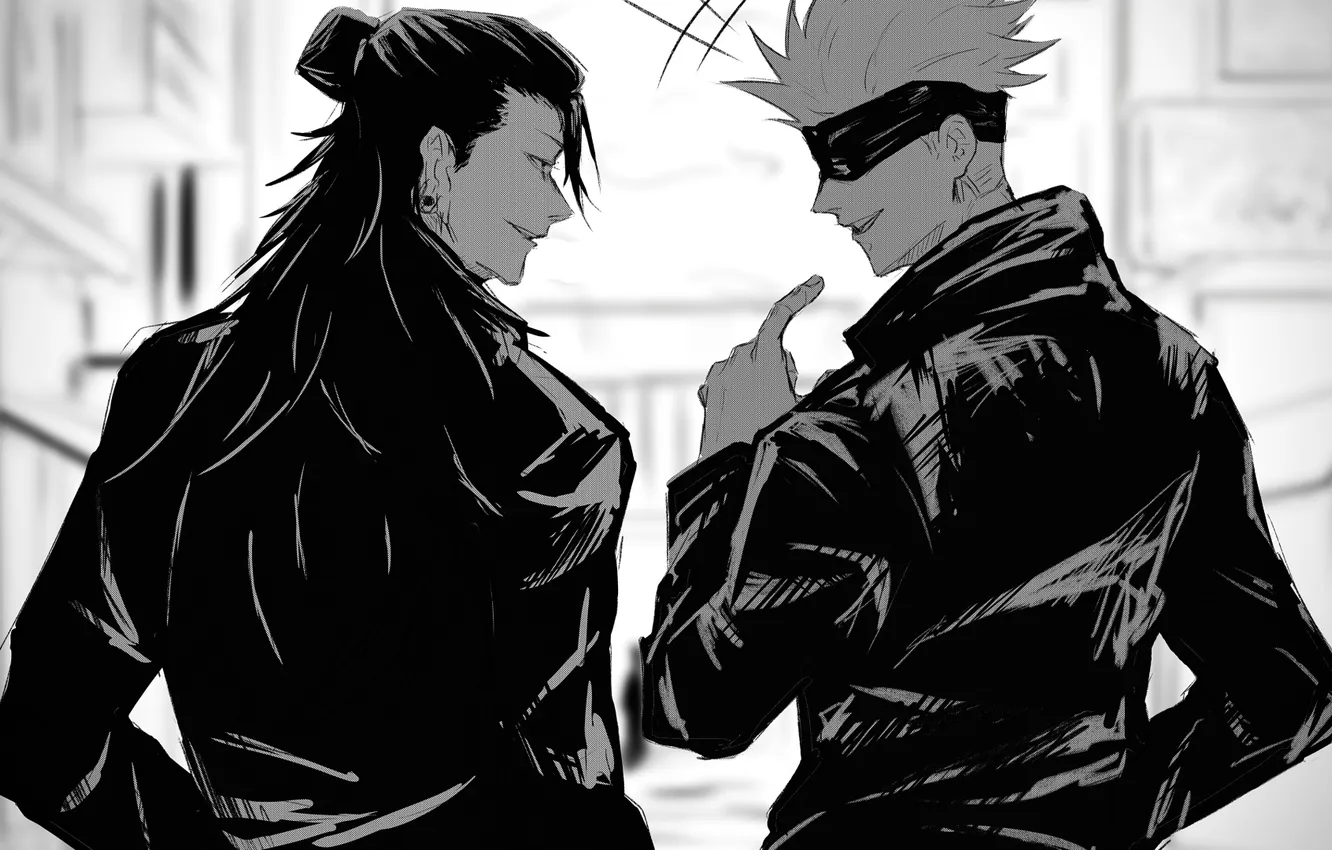 Wallpaper Jujutsu Kaisen, Magic Battle, Satoru Gojo, Gojo Satoru ...