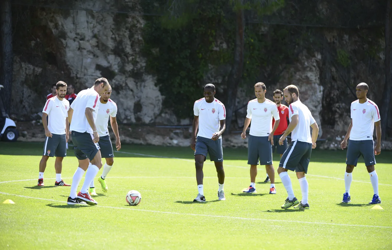 Wallpaper wallpaper, football, Sport, training, players, AS Monaco FC ...