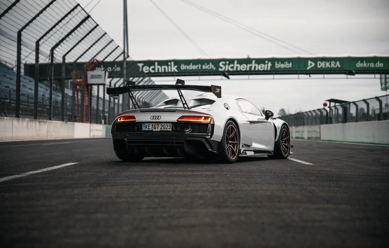 Wallpaper Audi, R8, rear wing, ABT XGT, ABT Audi R8 for mobile and ...