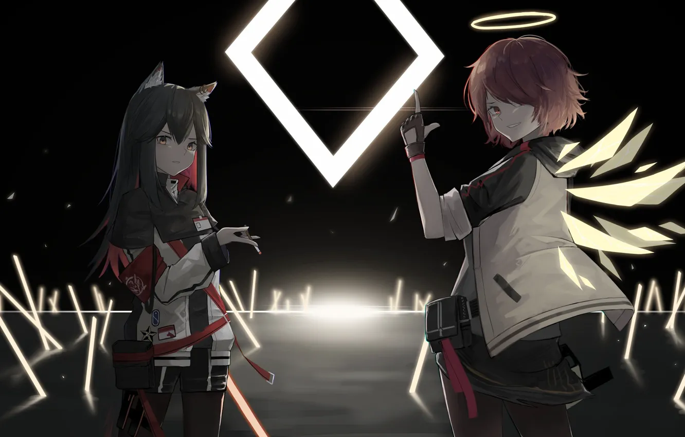 Wallpaper texas, magpie, arknights, exusiai for mobile and desktop ...