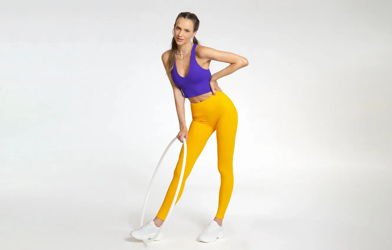 Wallpaper gym, leggings, woman fitness, Buttock, activewear, woman ...