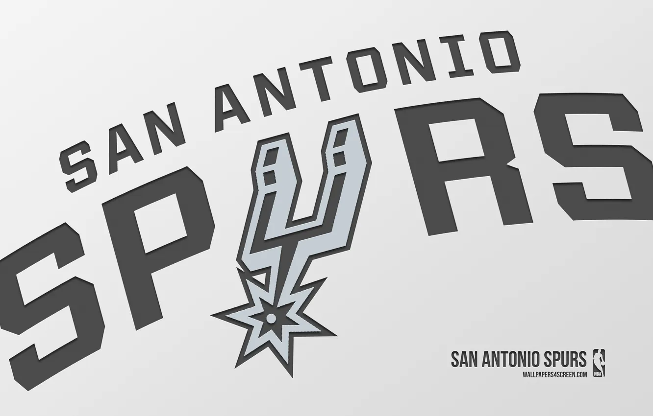 Wallpaper logo, basketball, NBA, San Antonio, San Antonio Spurs, Spurs ...
