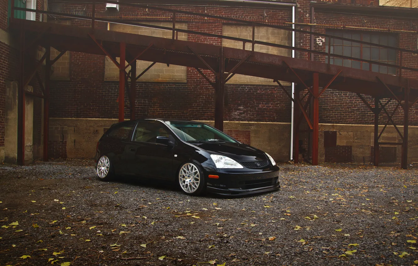 Wallpaper black, Honda, black, Honda, Civic, civici, Type R, body EP3 ...