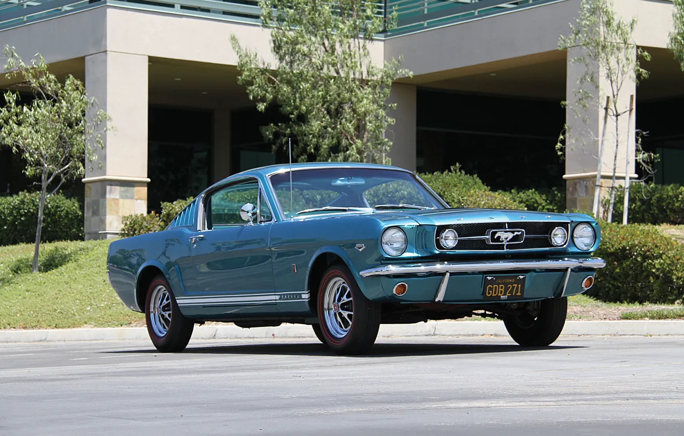 Wallpaper Mustang, Ford, front view, Ford Mustang GT Fastback for ...