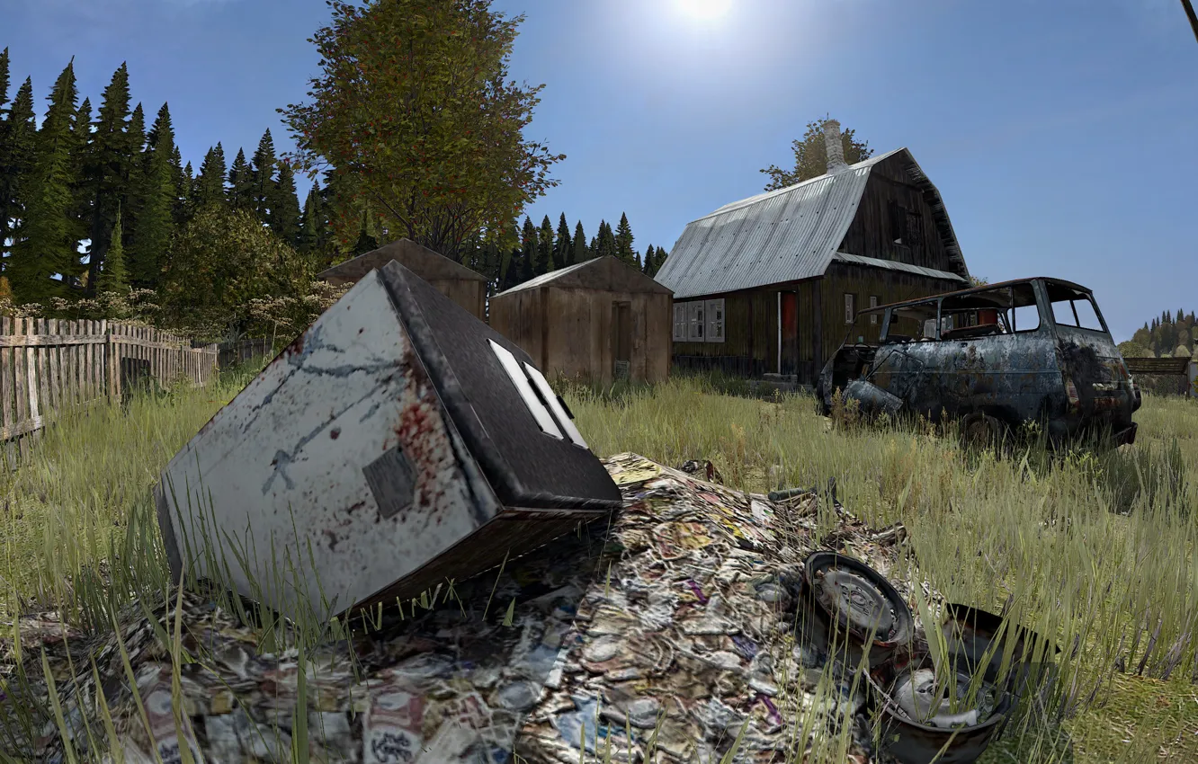 Wallpaper landscape, nature, house, dayz, dayz standalone images for ...