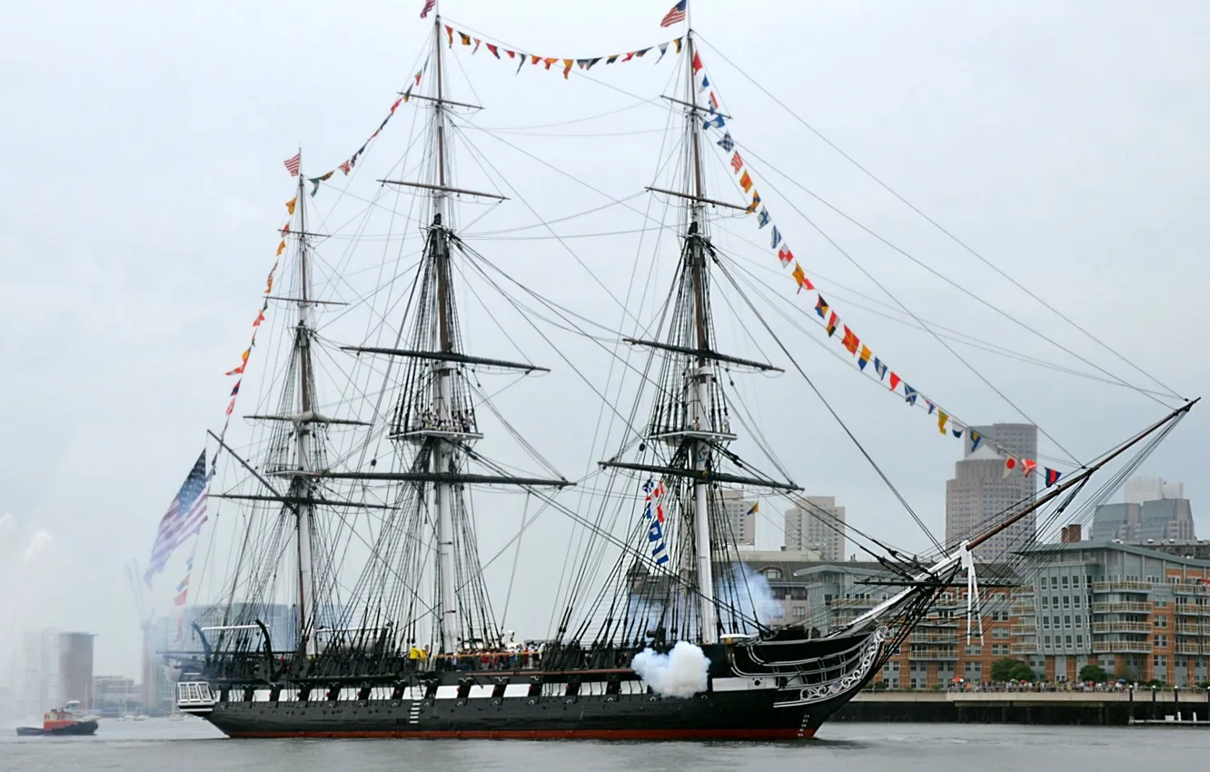 Wallpaper US NAVY, sailing frigate, USS Constellation for mobile and ...
