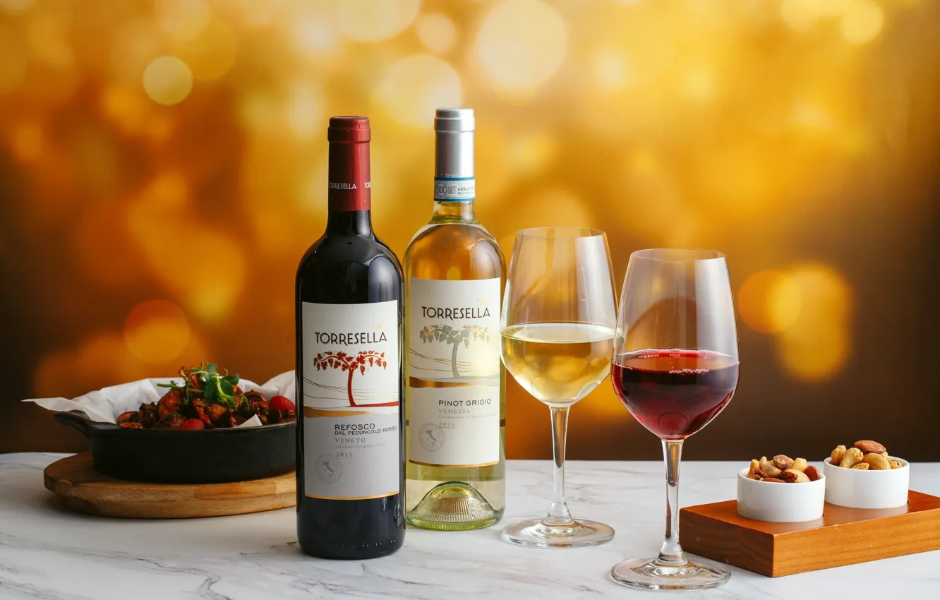 Wallpaper wine, bottle, appetizer for mobile and desktop, section еда ...