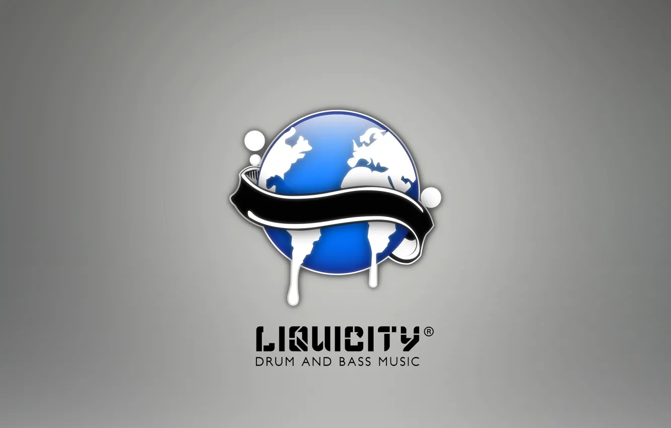 Wallpaper Music, Planet, Earth, Logo, liquid, Drum and Bass, Dubstep ...