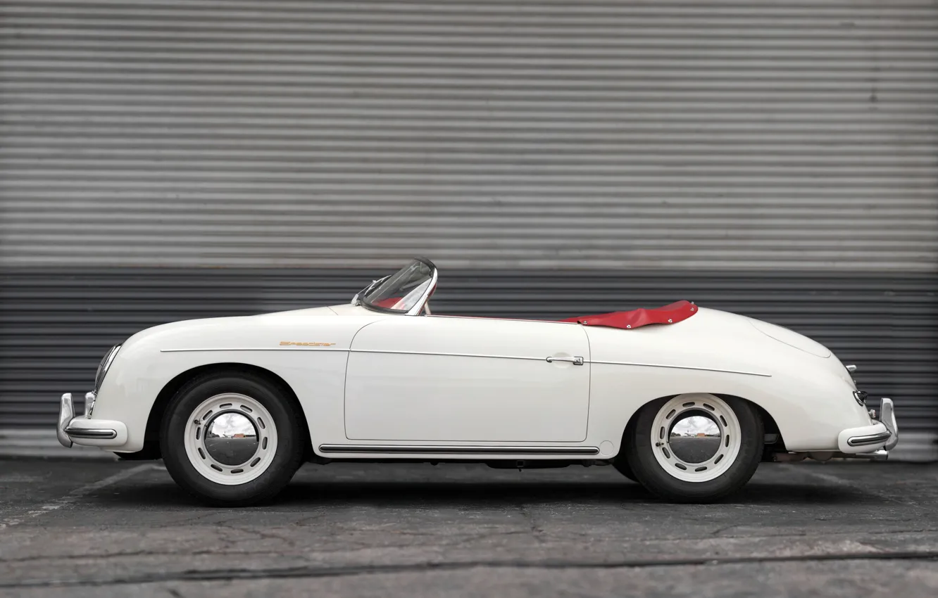 Wallpaper Porsche, 1956, 356, side view, Porsche 356A 1600 Speedster ...