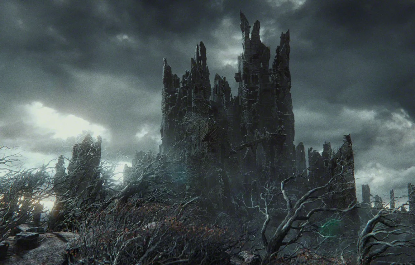 Wallpaper Fortress, The hobbit, Sauron, Dol Guldur images for desktop ...