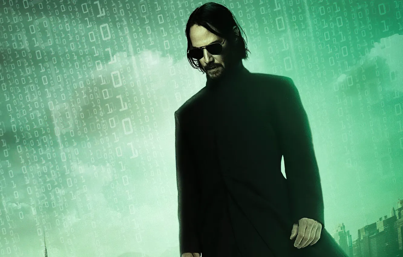Wallpaper Neo, poster, Neo, Keanu Reeves, Matrix, Keanu Reeves, The ...