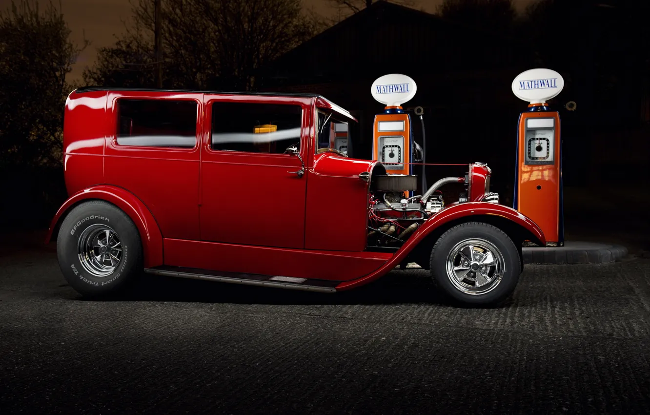 Wallpaper car, Ford, Hot Rod, Red Ford images for desktop, section ford ...