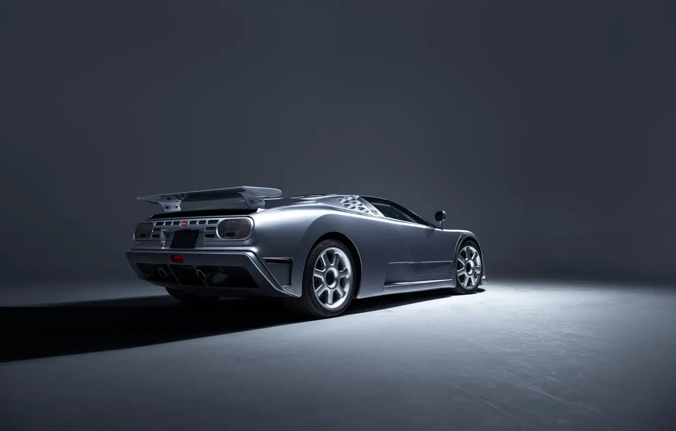 Wallpaper Bugatti, rear view, EB 110, Bugatti EB110 SS for mobile and ...