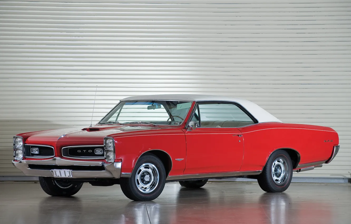 Wallpaper red, retro, coupe, red, muscle car, classic, Coupe, Pontiac ...