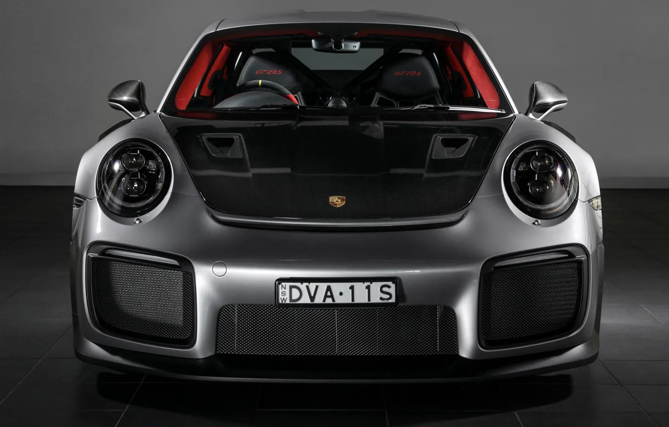 Wallpaper 911, Porsche, front view, 2018, GT2 RS images for desktop ...