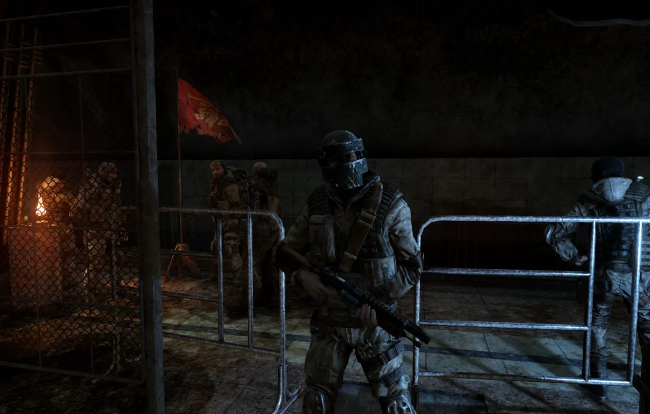Wallpaper station, monitor, metro 2033, screen, Metro 2033, metro 2033 ...
