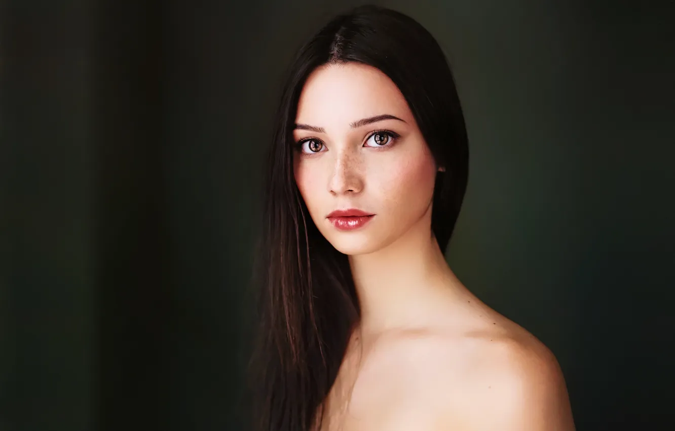 Wallpaper girl, model, portrait, Maria Voloh, Maxim Maximov for mobile ...