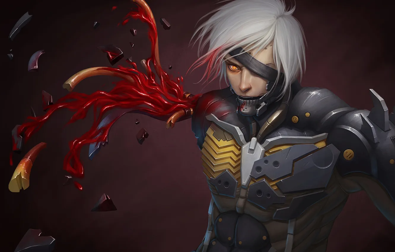 Wallpaper blood, Raiden, Metal Gear Rising: Revengeance, Jack the ...