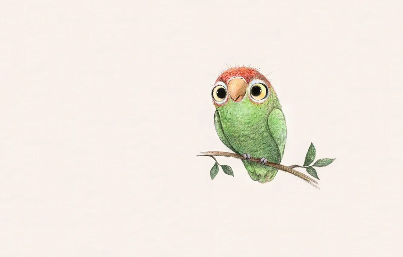 Wallpaper art, children's, parrot, Sydney Hanson images for desktop ...