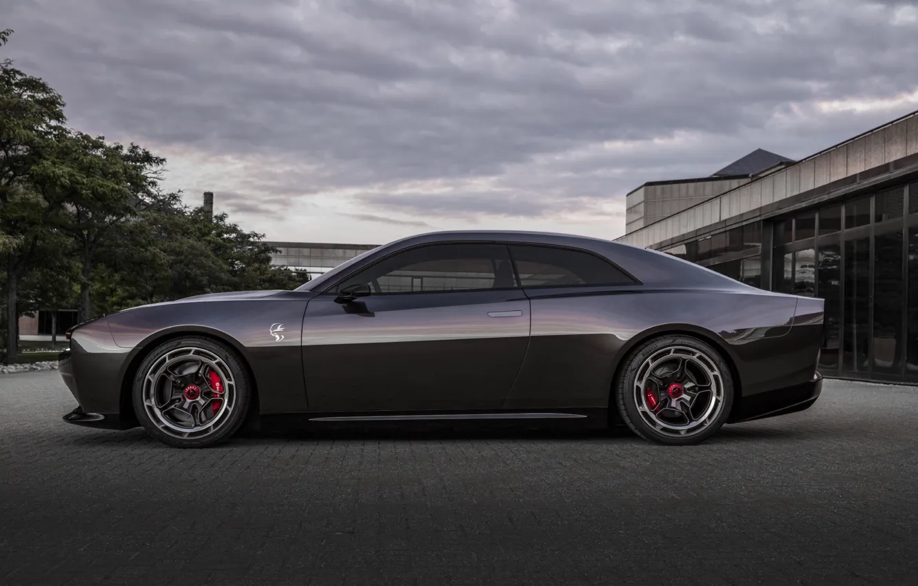 Wallpaper Dodge, Charger, muscle car, side view, Dodge Charger Daytona ...