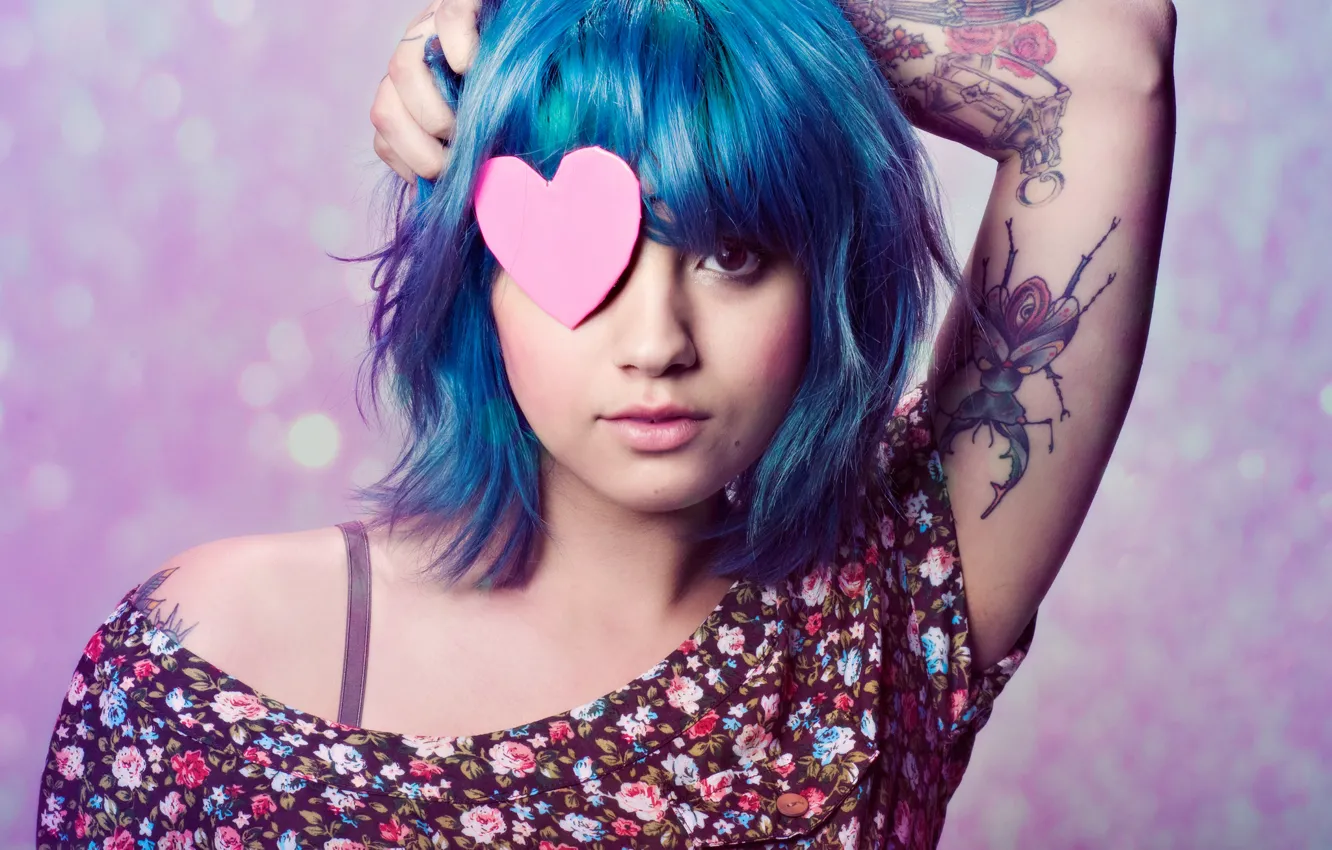 Wallpaper heart, Look, tattoo for mobile and desktop, section девушки ...