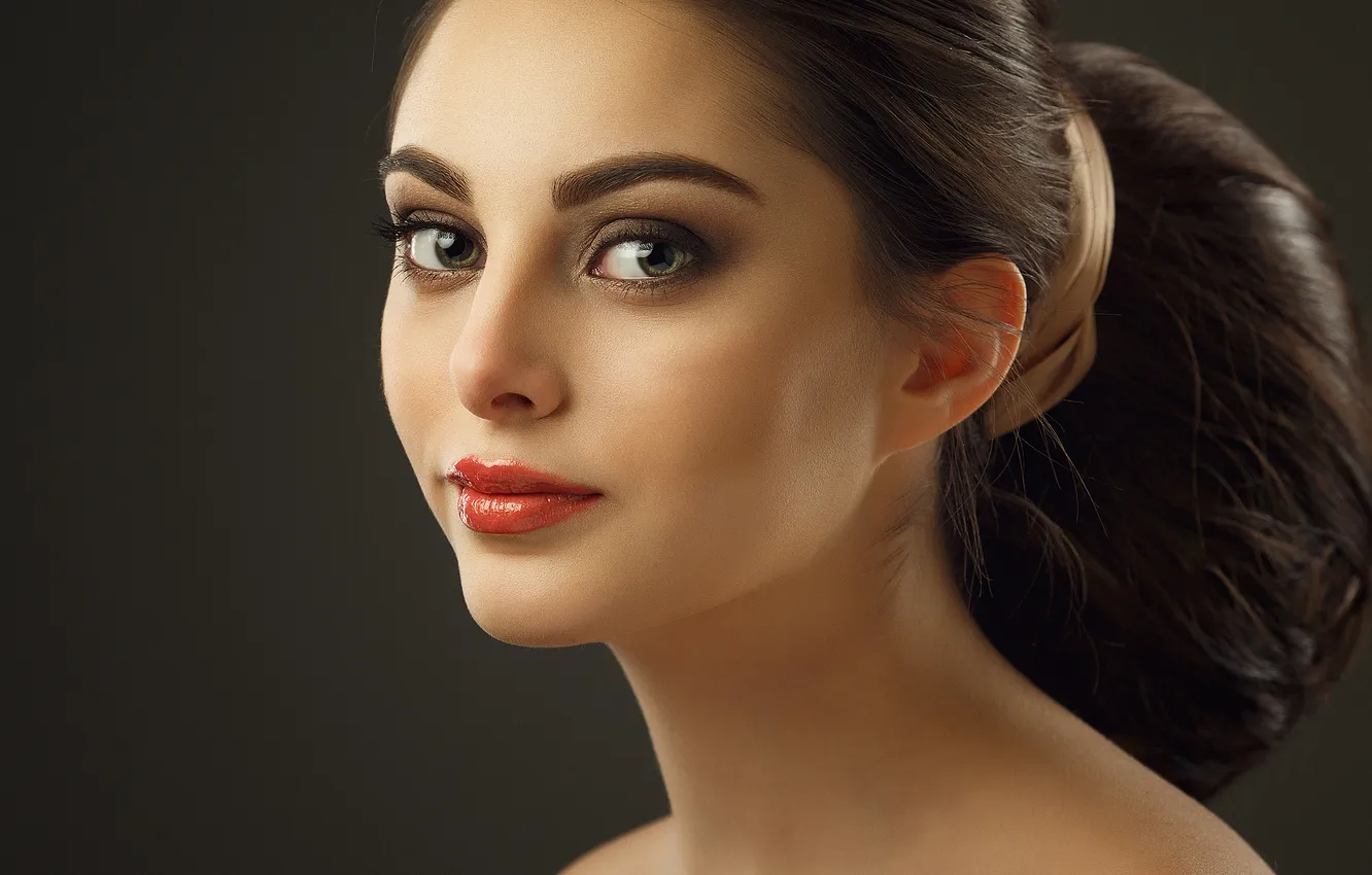 Wallpaper girl, pose, portrait, makeup, hairstyle for mobile and ...