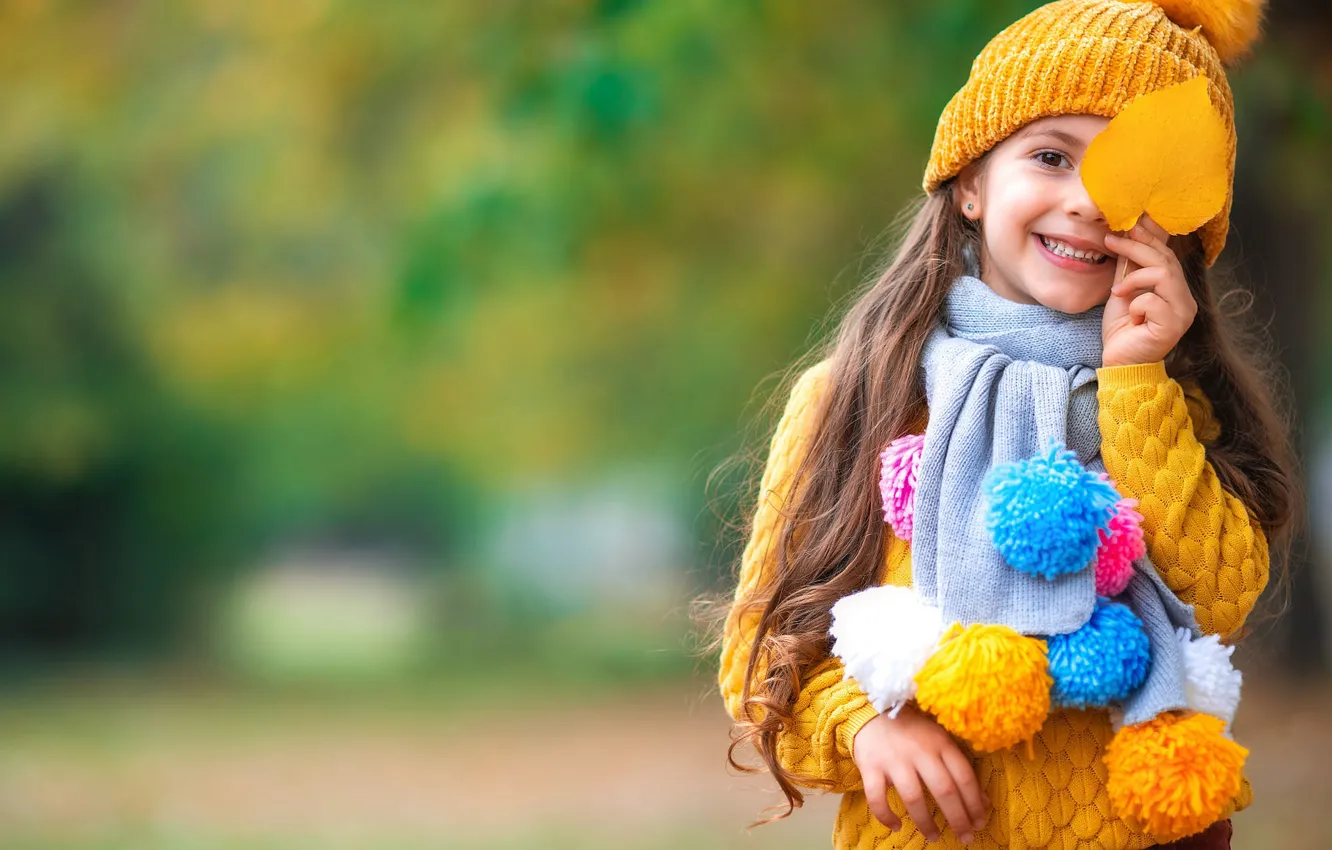 Wallpaper autumn, nature, Park, mood, leaf, girl, bombski, Valentin ...