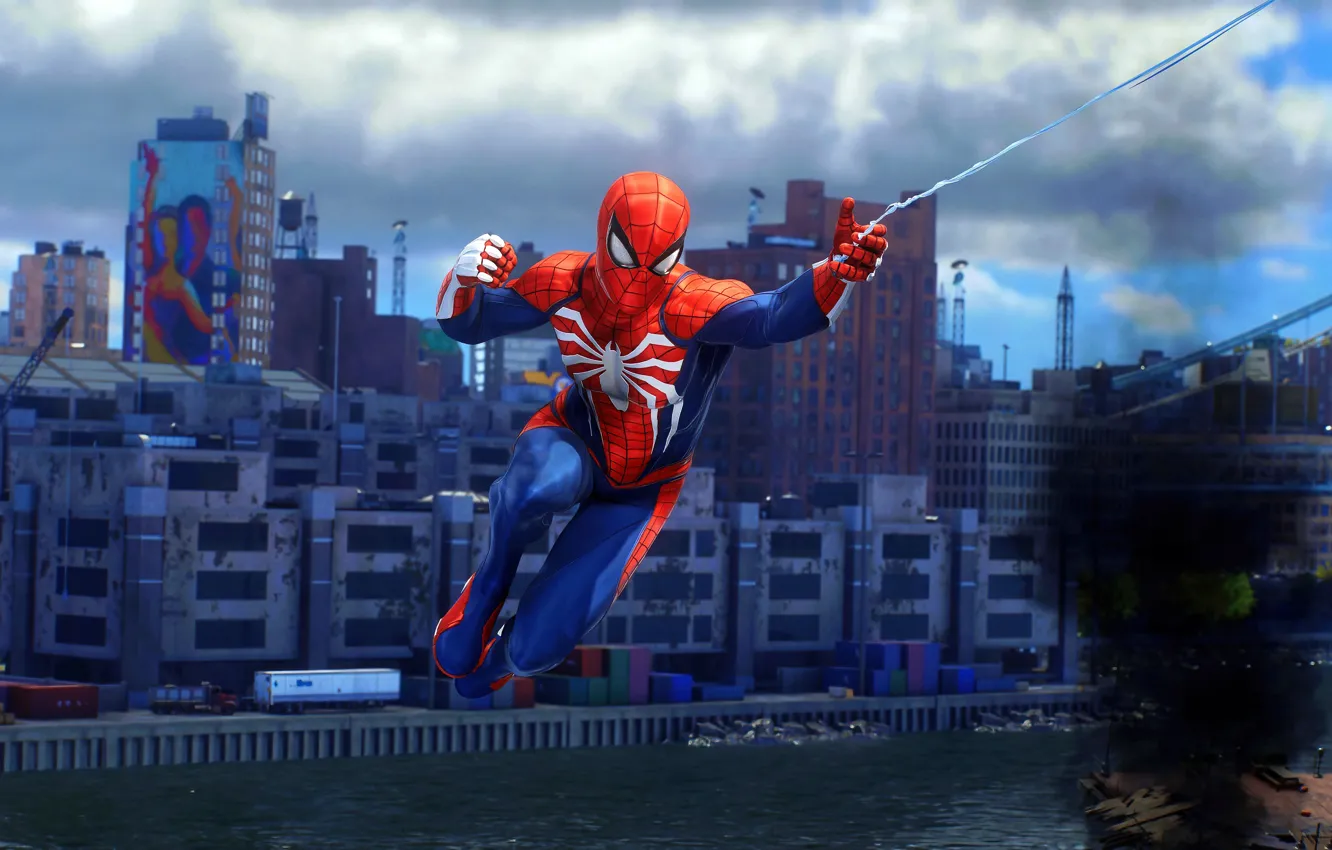 Wallpaper game, gamer, web, Spiderman, console, console game, peter ...