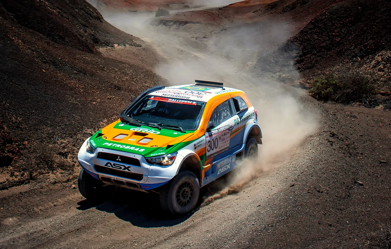 Wallpaper Mitsubishi, Racing, Mitsubishi, ASX, 2014 for mobile and ...