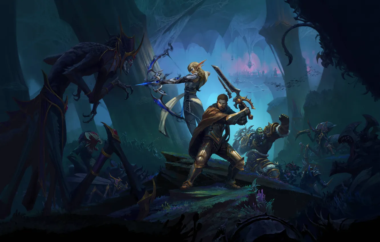 Wallpaper Orc, Thrall, World Of Warcraft, Thrall, Anduin Wrynn, Anduin ...