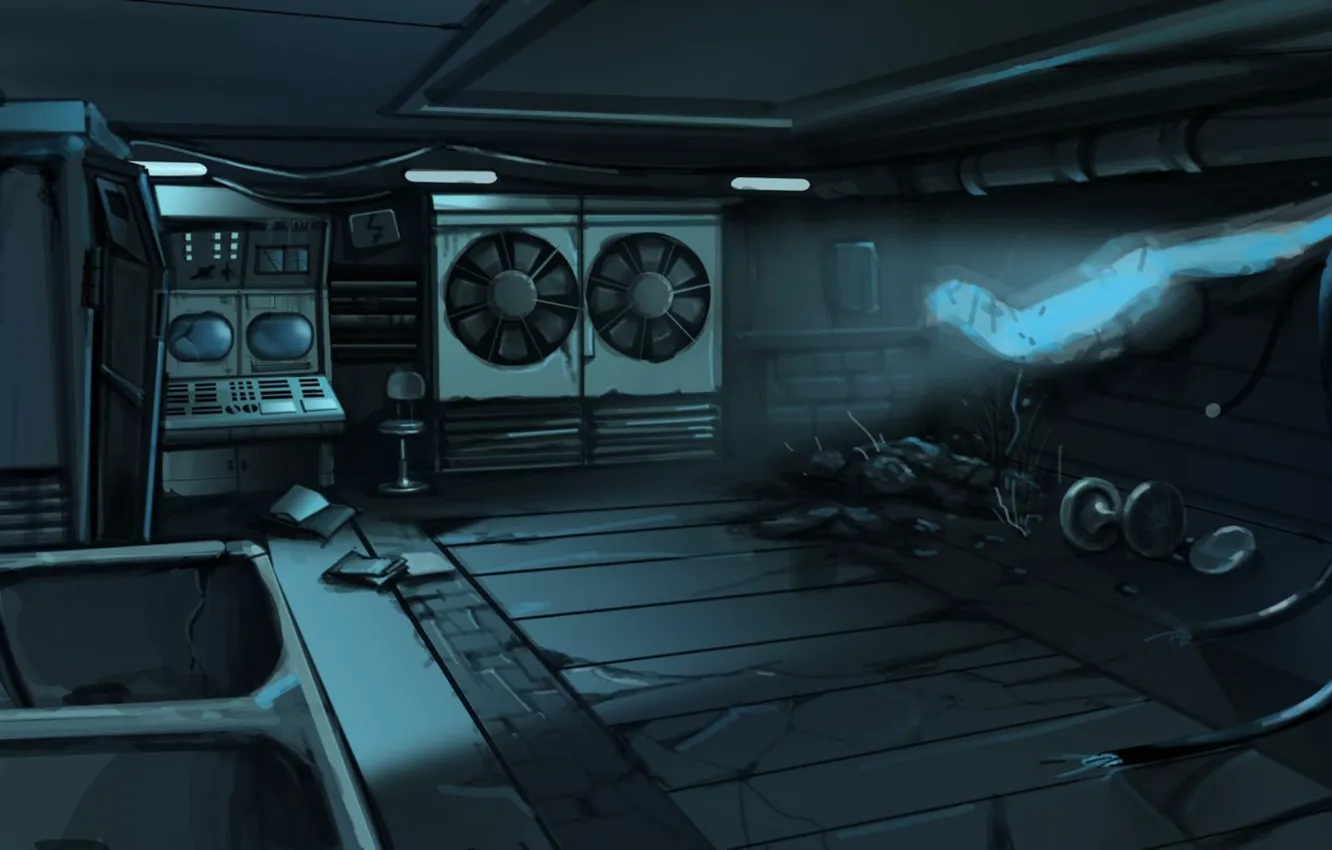 Wallpaper art, the concept, laboratory, S. T. A. L. K. E. R. 2 ...