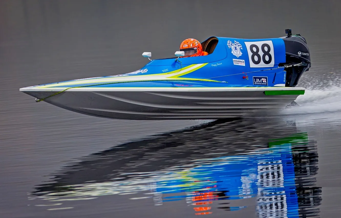 Wallpaper speed, boats, race for mobile and desktop, section спорт, resolution 2048x1123 - download