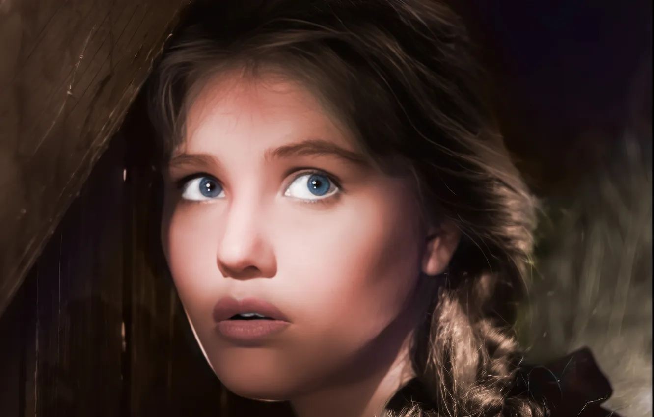 Wallpaper eyes, look, girl, movie, the film, portrait for mobile and ...